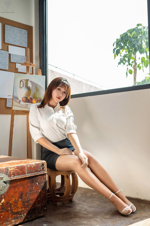 No.00058 Tori's full body pantyhose day | FetiArt | 尚物集